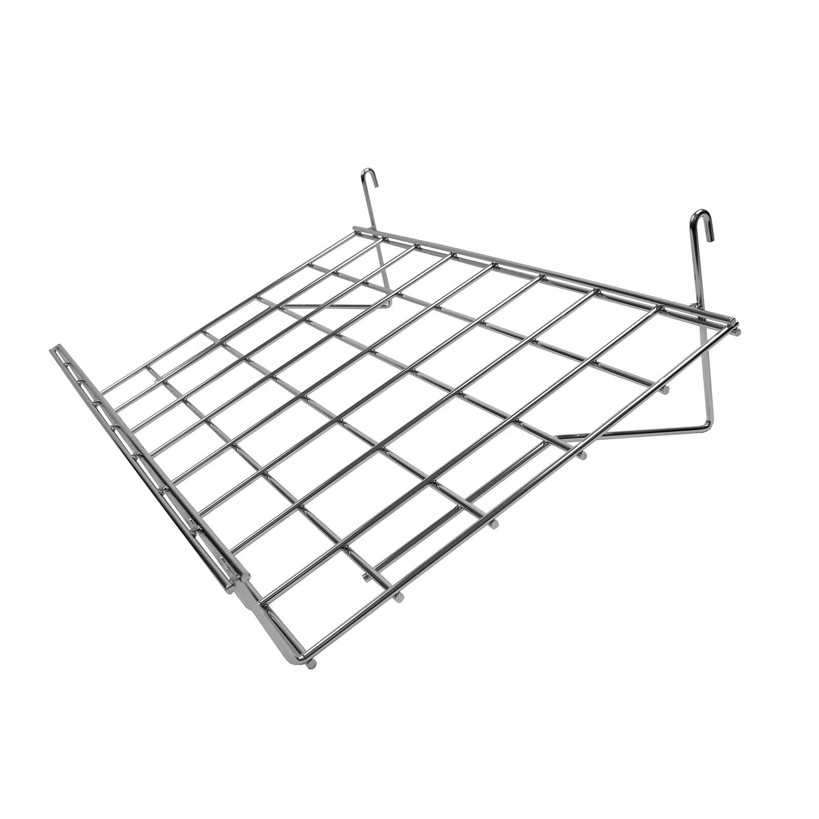 Grid Panel - 3 Panel Zig Zag Freestanding Shelving Display Retail Shop ...