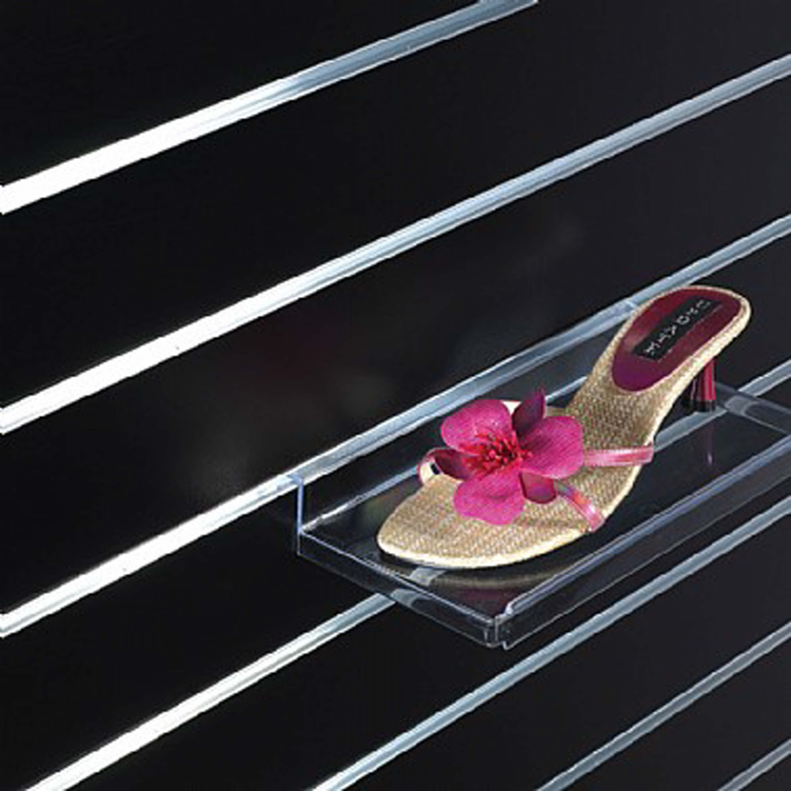 Wire Basket For Slatwall, Gridwall & Mesh Display - 609mm Wide (J83)