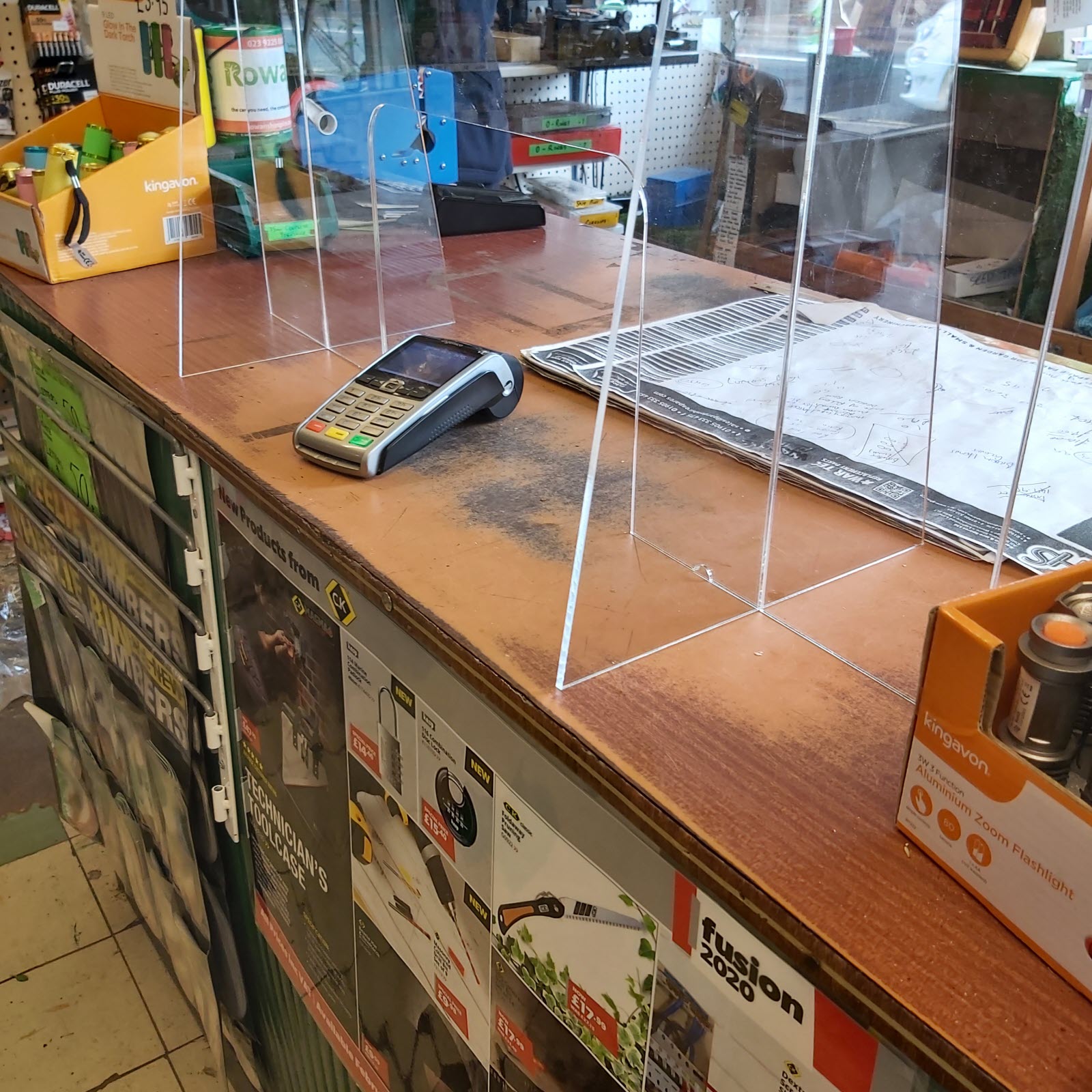 Counter Acrylic Display
