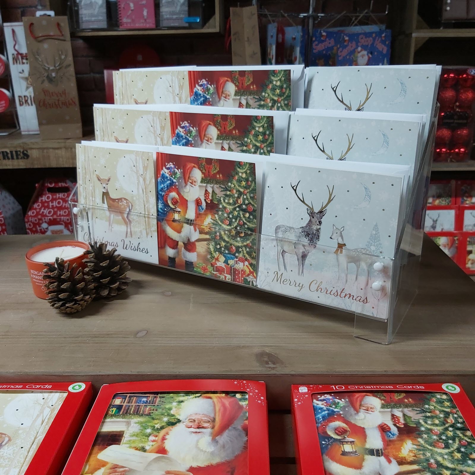 Greeting Card Rack - Universal Fit - 3 Tiers With Optional Header 425mm ...