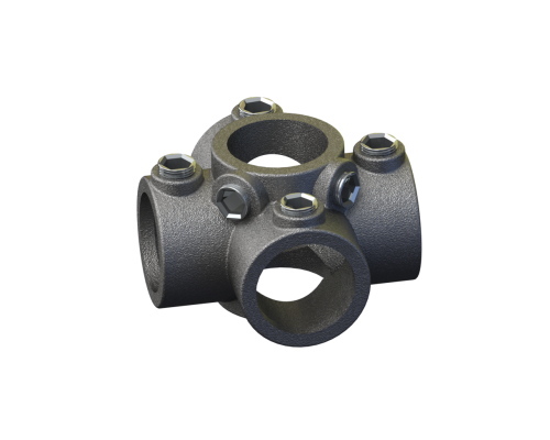 Heavy Duty Industrial 5 Way Cross Connector (K126)