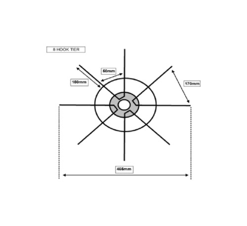 Floor Rotary Hook Stands