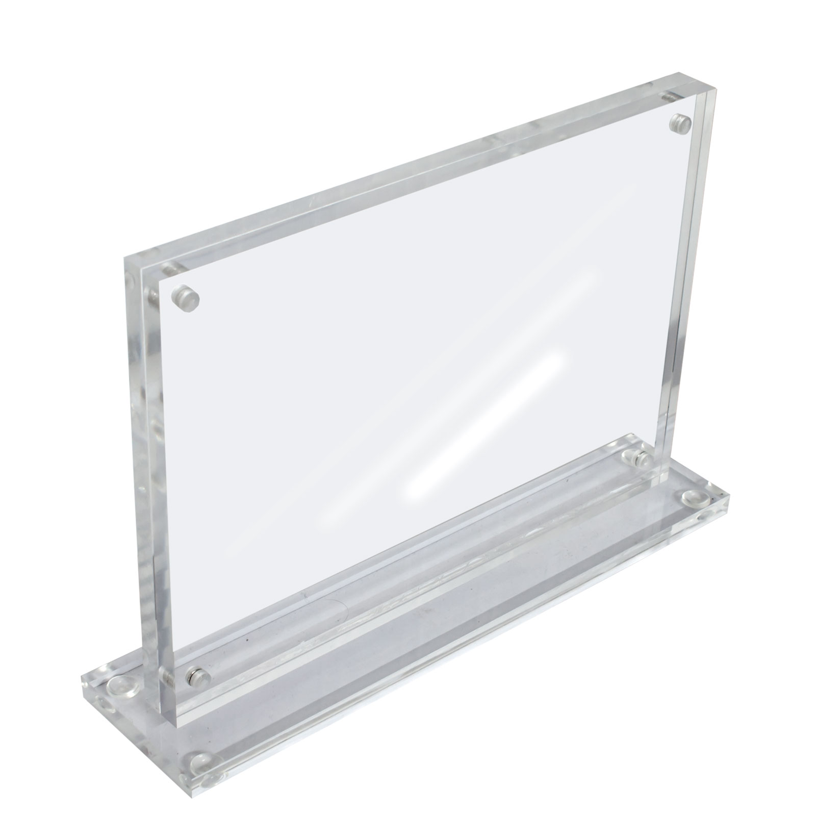 Branding Block - A5 Double Sided Graphic Frame Display in Portrait or ...