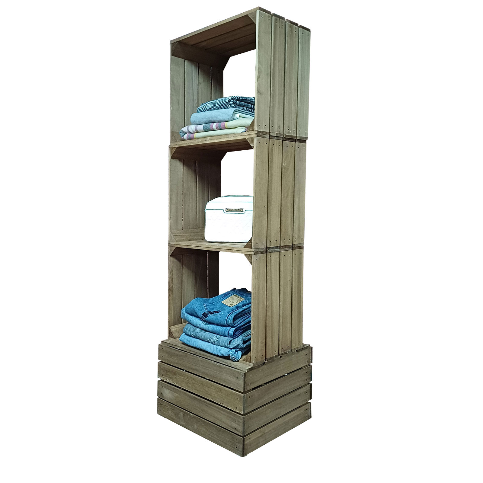 Crate Store - 4 Crate Tower Retail Display (CRATE/1)