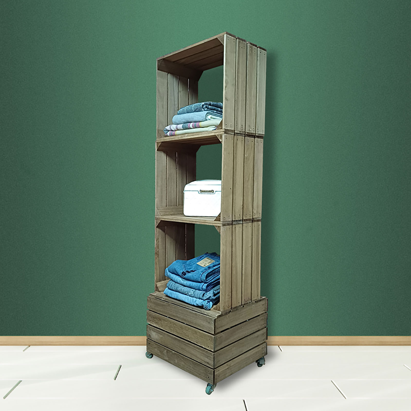 Crate Store - 4 Crate Tower Retail Display (CRATE/1)