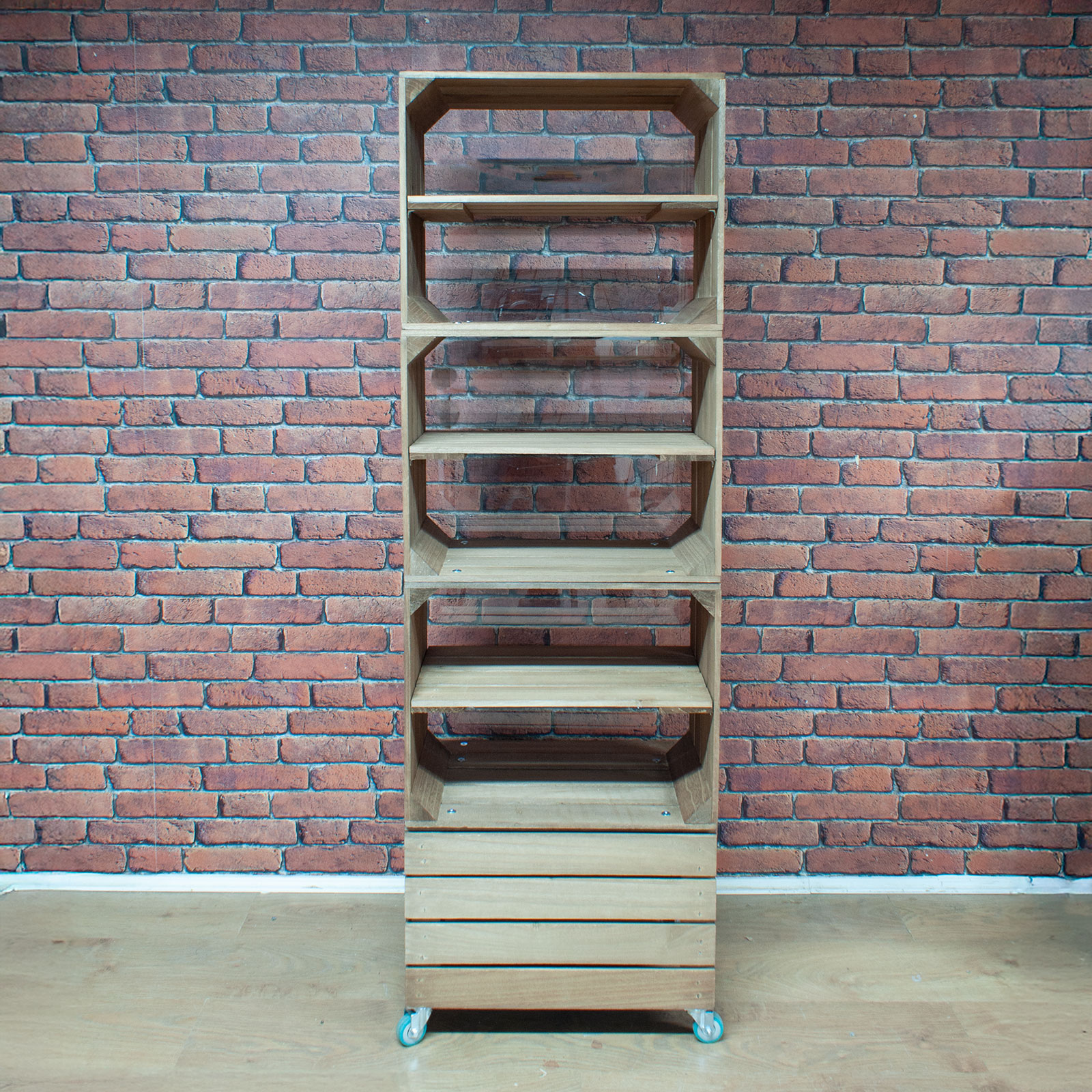 Crate Store - Crate Display With Acrylic Fronts For Bakery & Shop ...