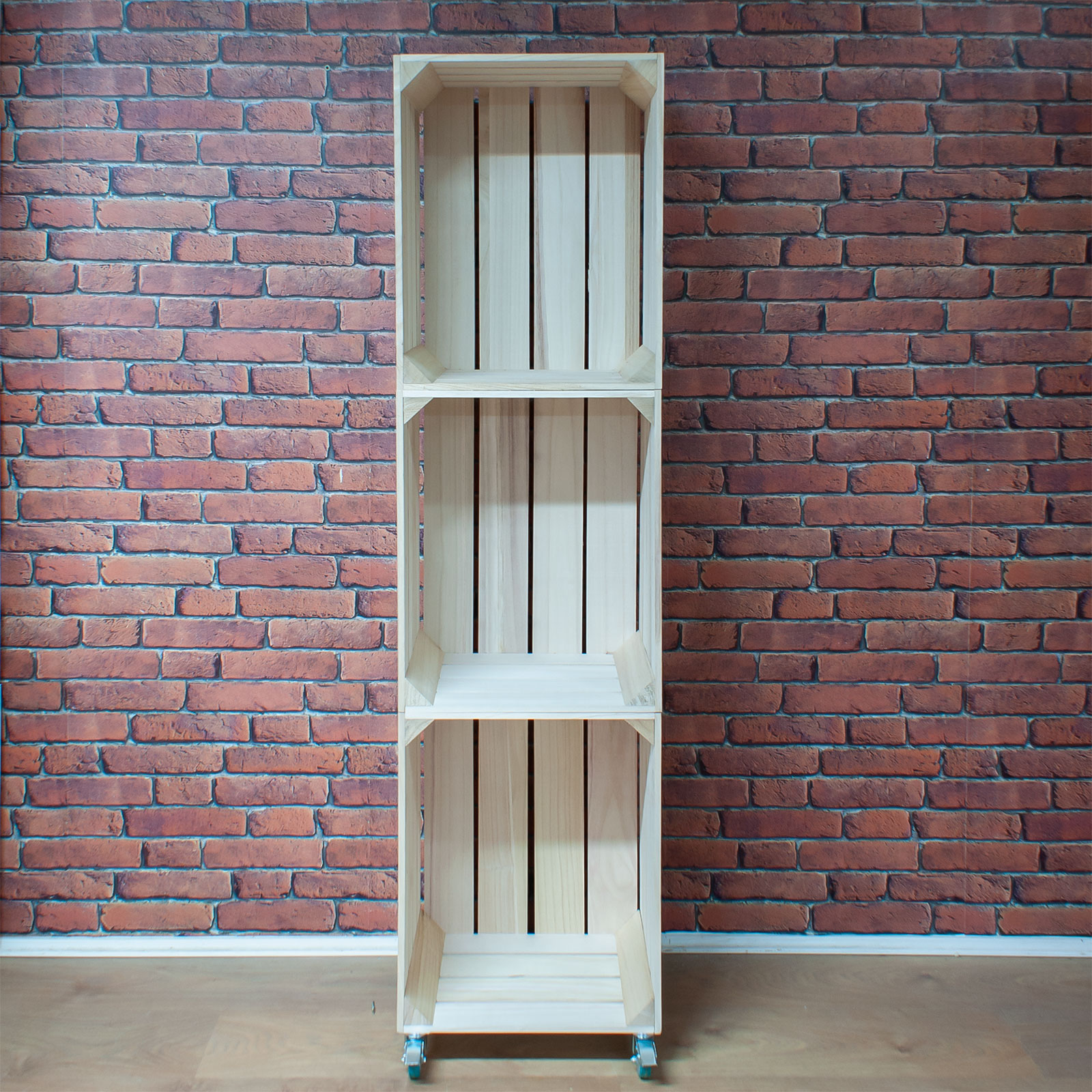 Crate Store - 3 Portrait Crate Tower Retail Display (CRATE/15)