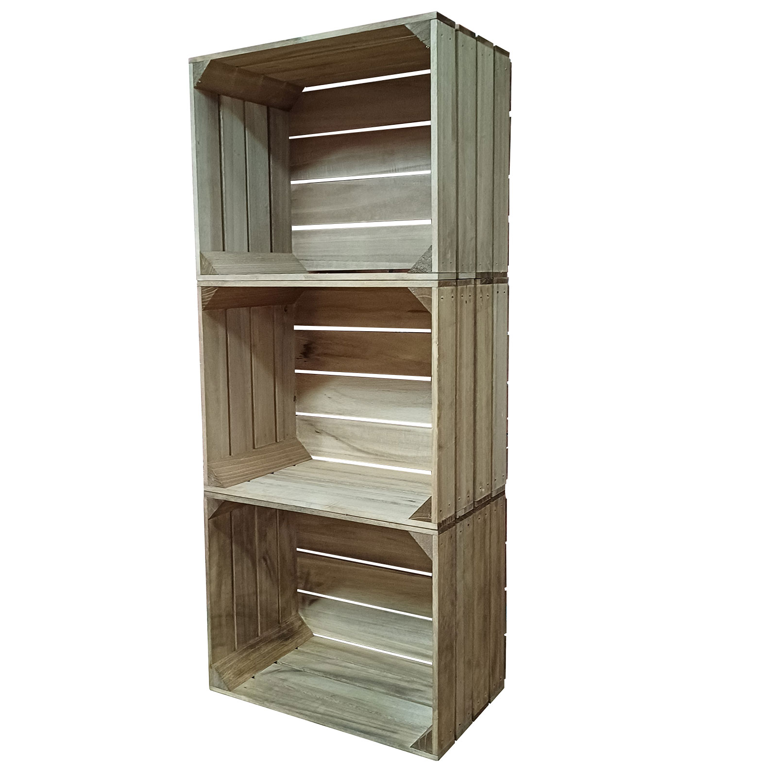 Crate Store - 3 Landscape Crate Tower Retail Display (CRATE/16)