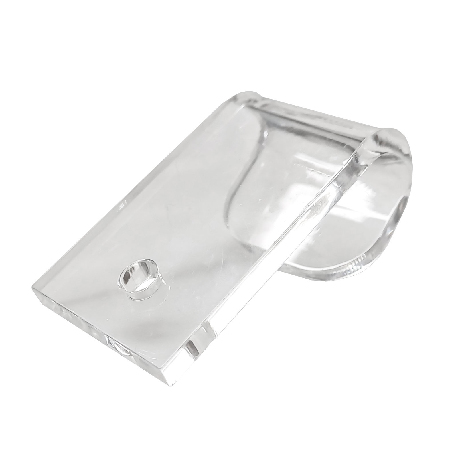 Gridwall or Mesh Panel Single Acrylic Bracket (DS46)