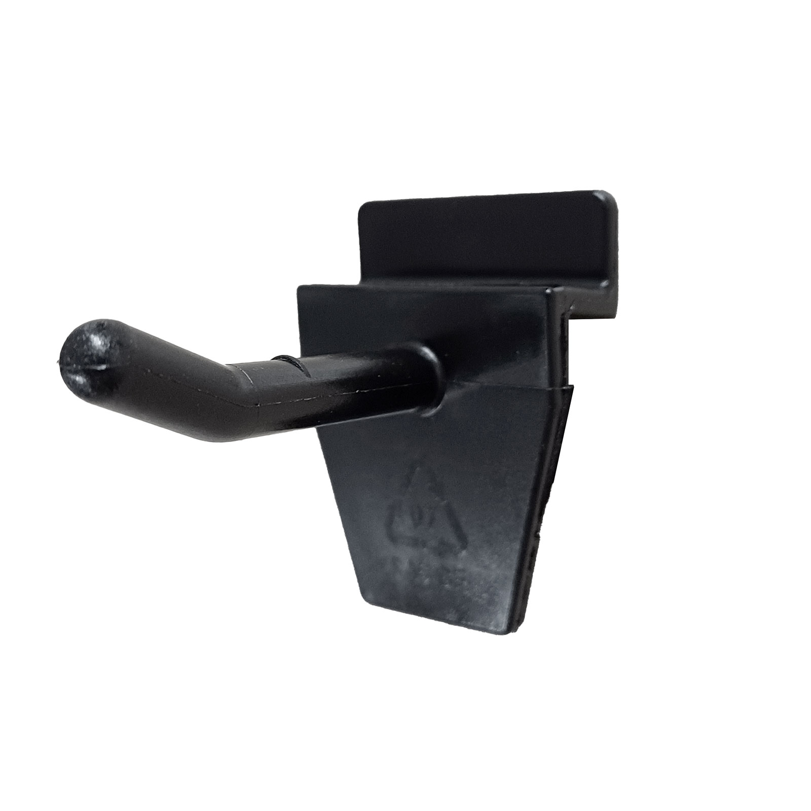 Slatwall Hooks - 40mm Single Retail Shop Hooks in Black (DS58/B)