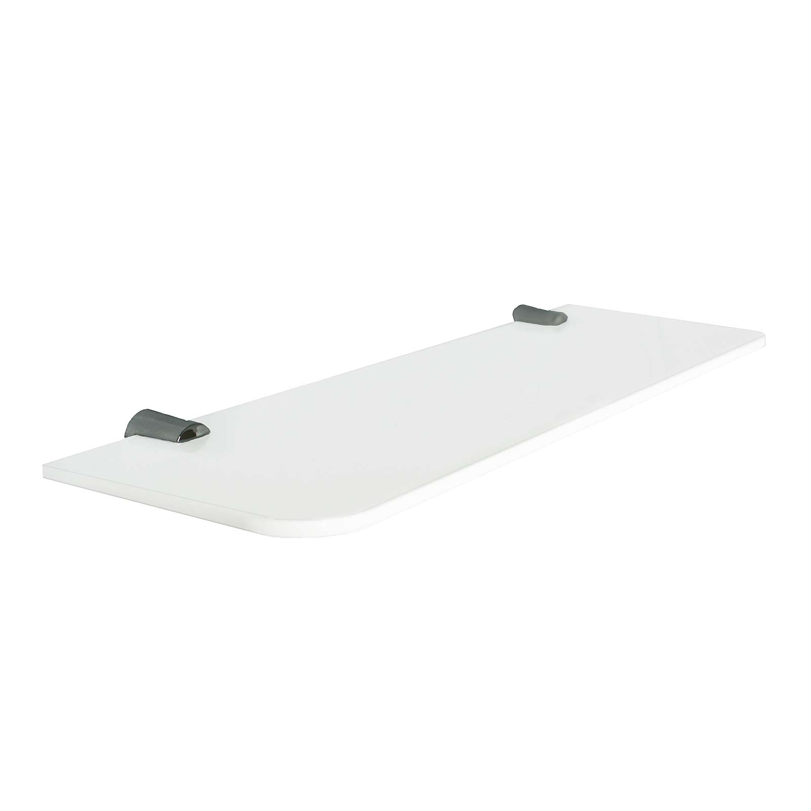 Acrylic Shelves - Wall Mounted Simple Flat Rounded Shelf - 300mm in 3 ...