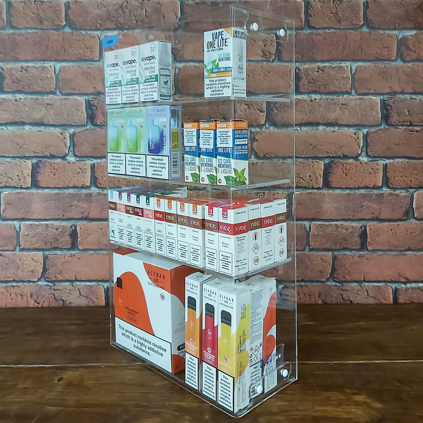 Acrylic Counter POS Retail Display (DS85/C)
