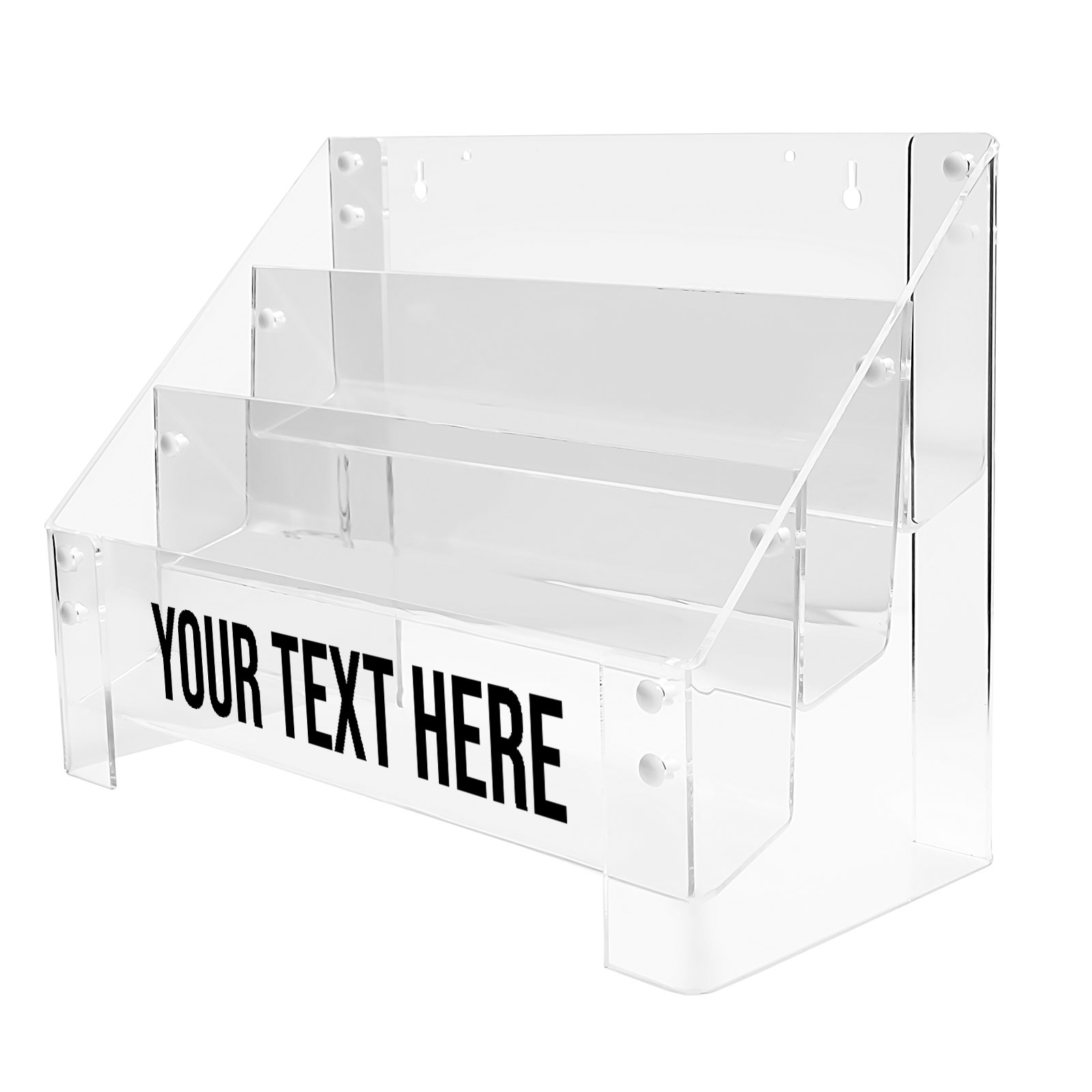 Greeting Card Rack - Universal Fit - 3 Tiers With Optional Header 300mm ...