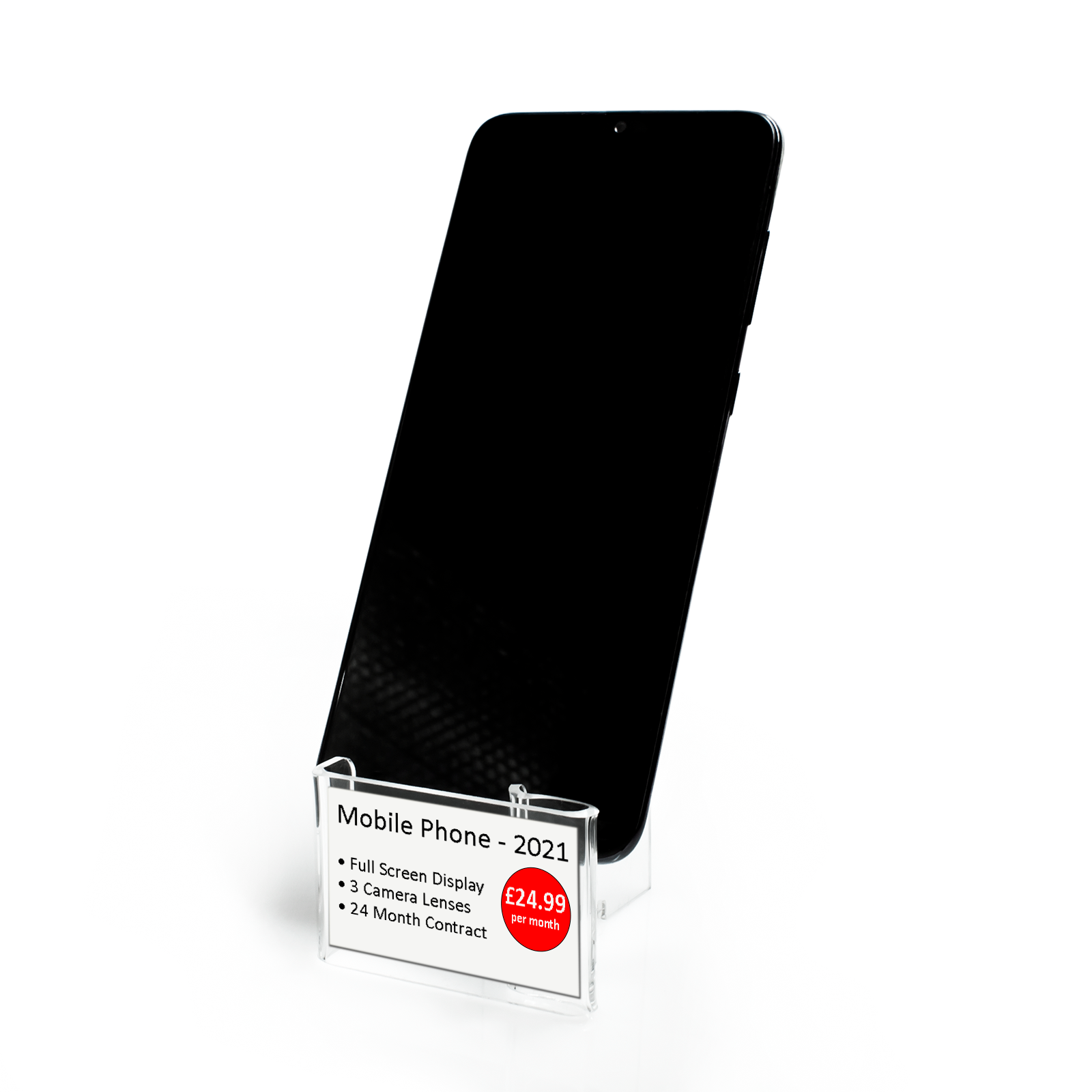 Acrylic Mobile Phone Point of Sale Display (DSL4/1)
