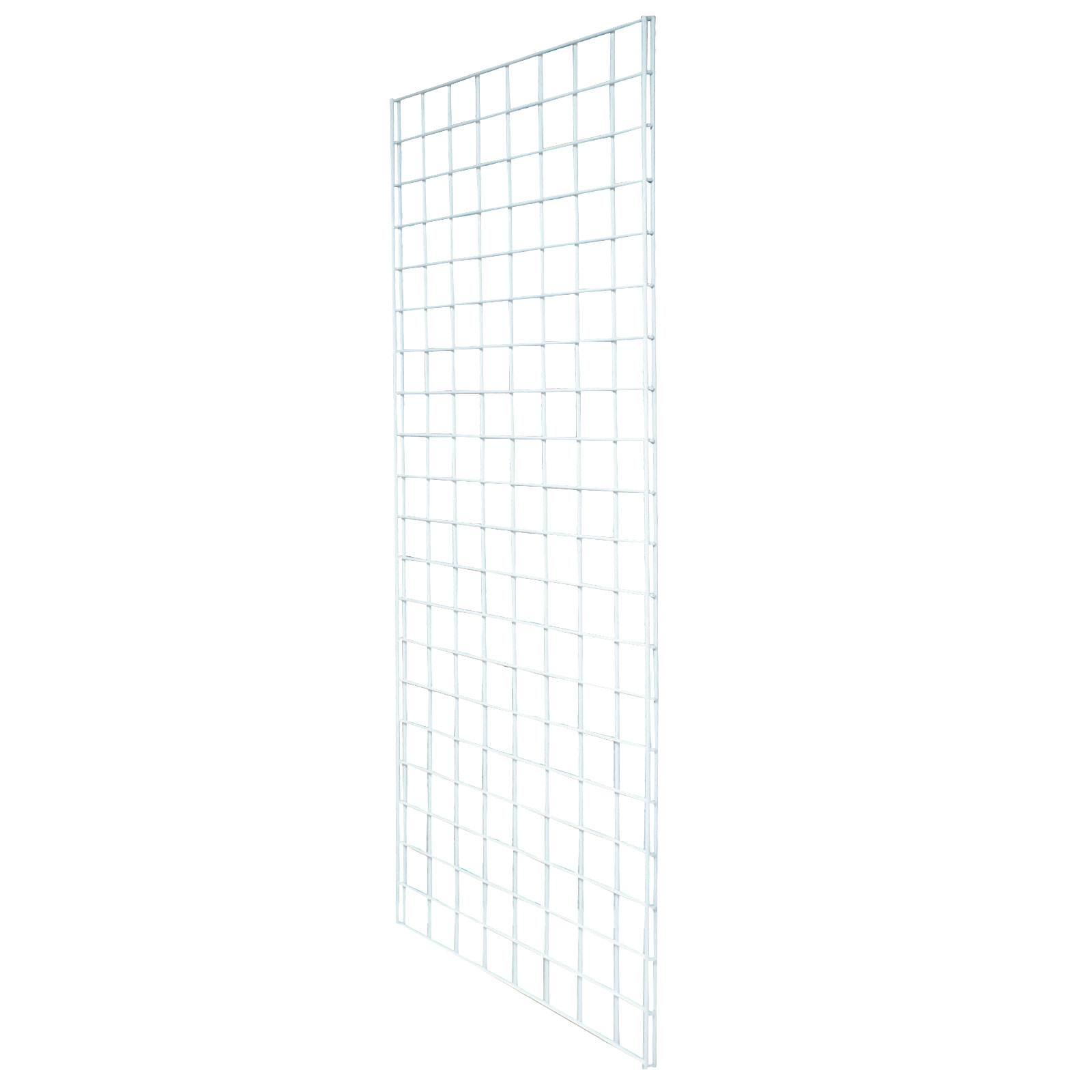 Grid Panel 6ft High / 1830mm Heavy Duty Grid Mesh in White Retail Shop ...