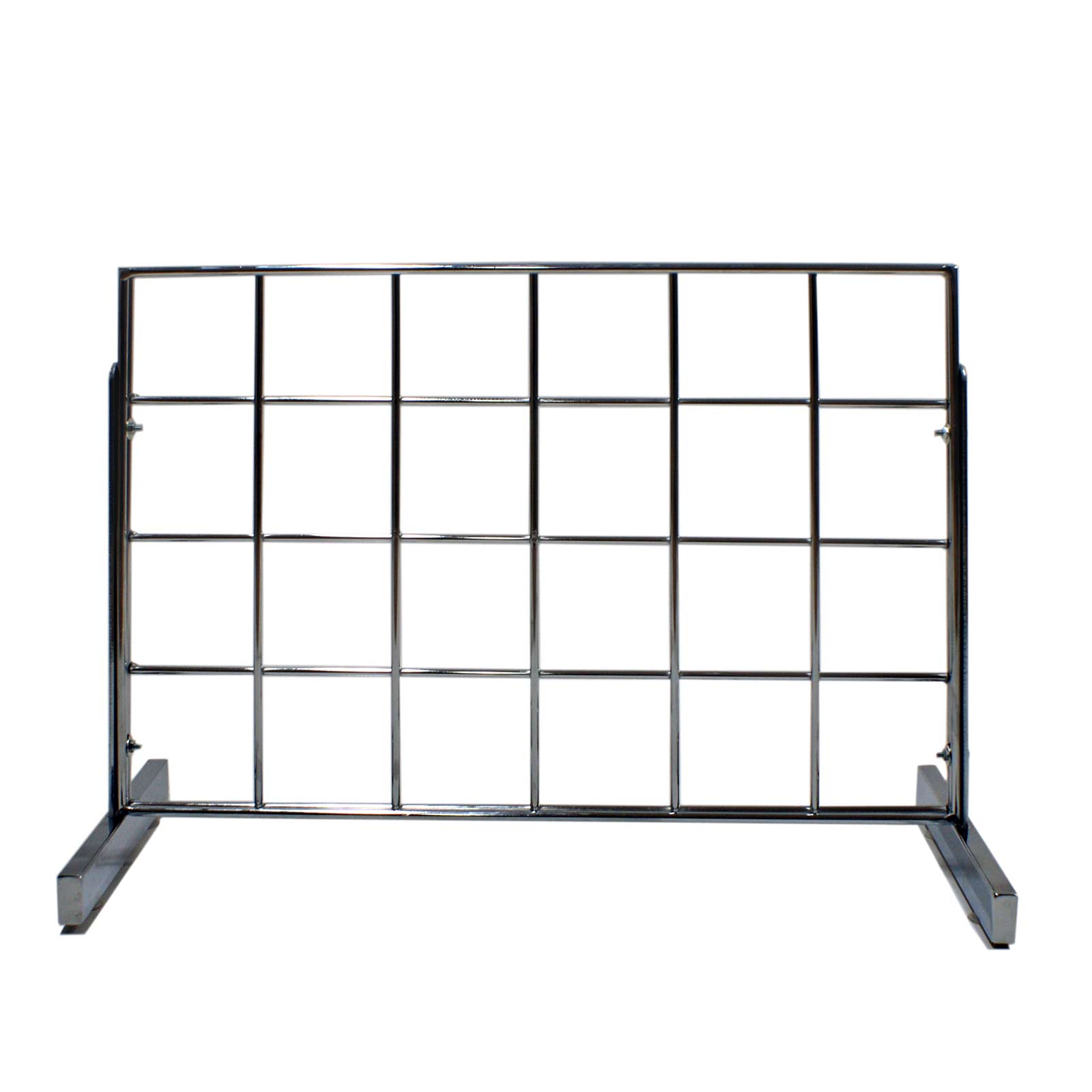 Grid Panel Counter Standing 2 Way Display in Chrome (E3MINI)