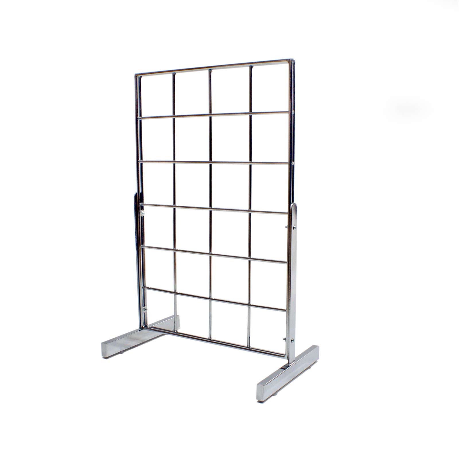 Grid Panel Counter Standing 2 Way Display in Chrome (E3MINI)