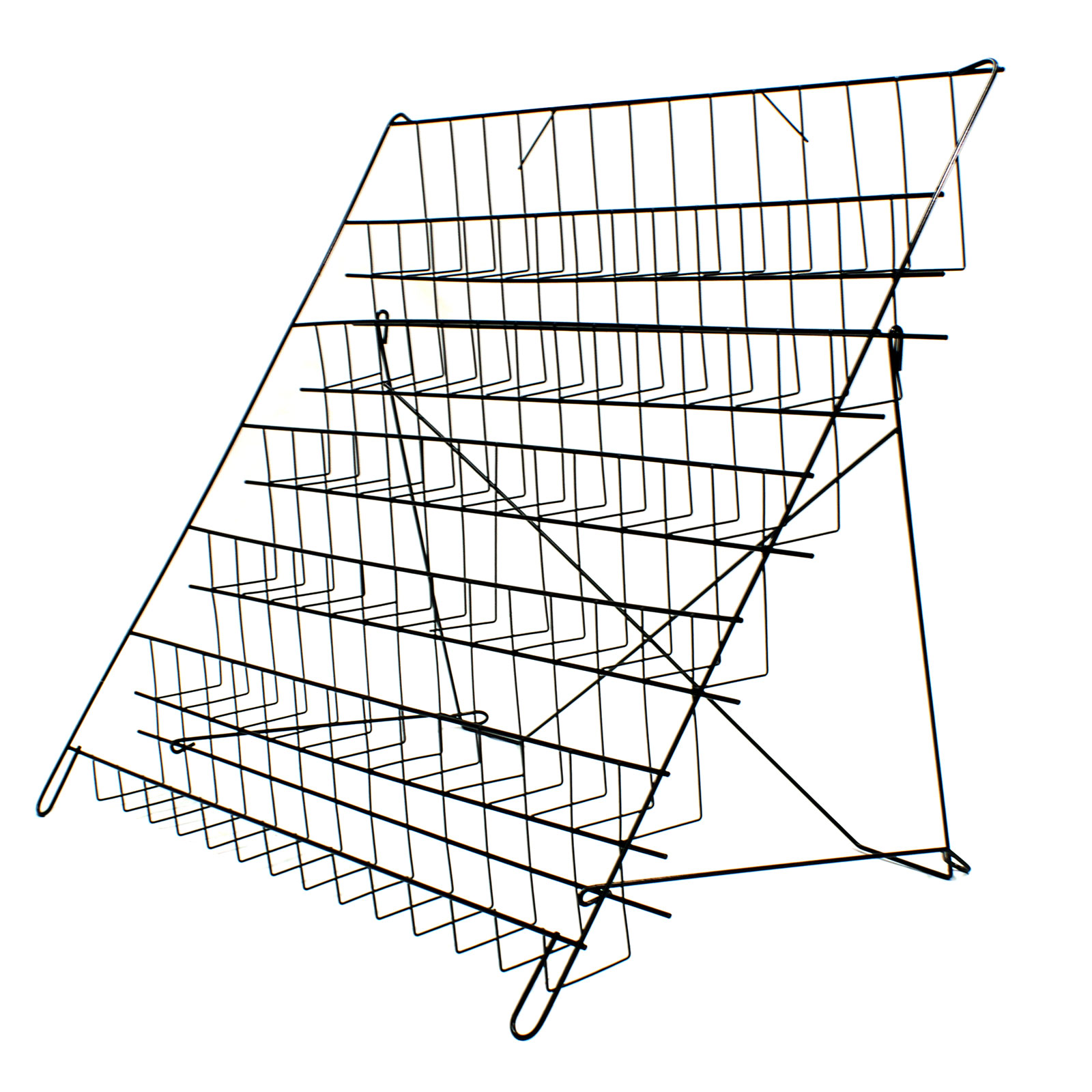 Card Stand - Counter or Floor Standing Collapsible Books, Cards Stand ...