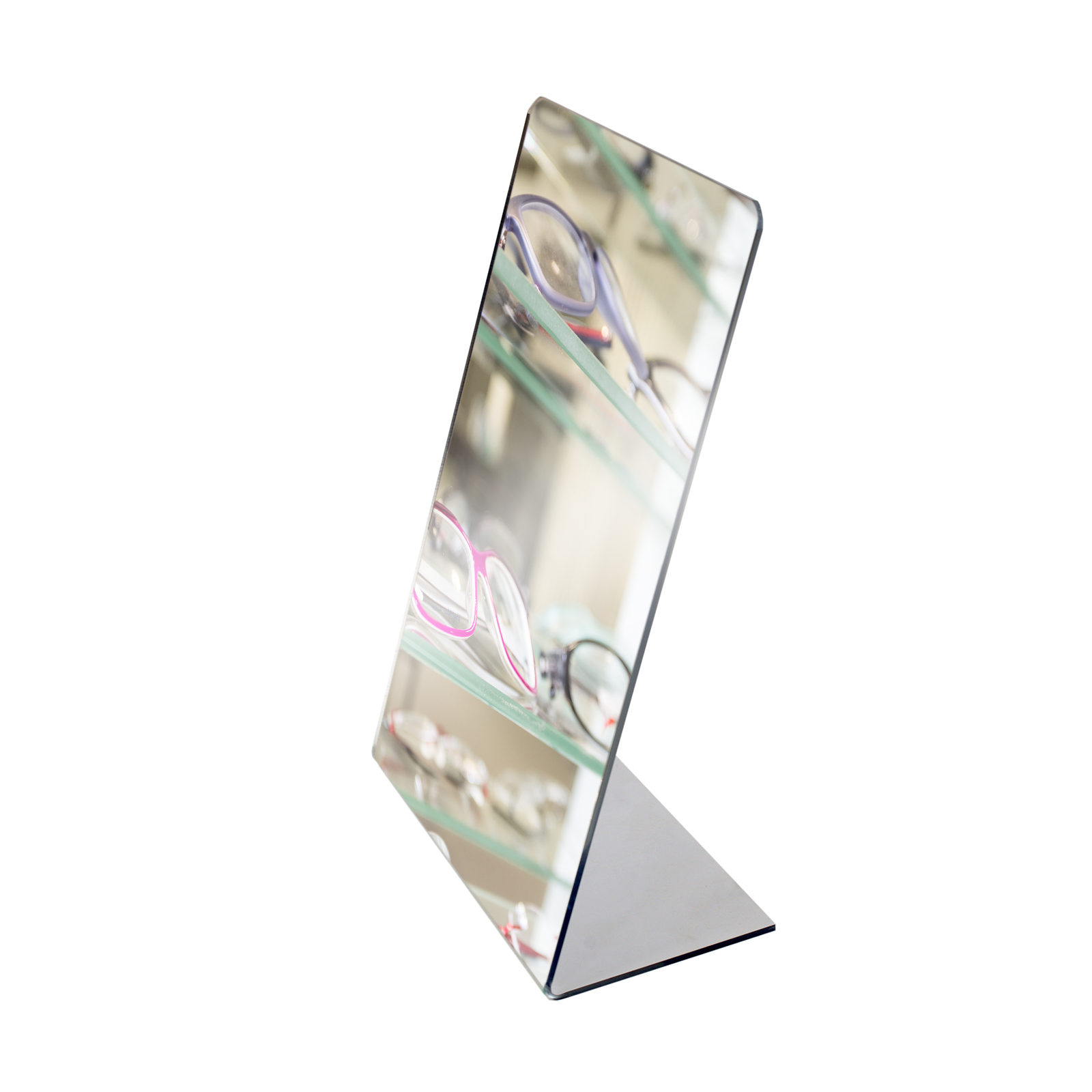 Acrylic Safety Mirror - Counter Top Freestanding Opticians, Beauty ...