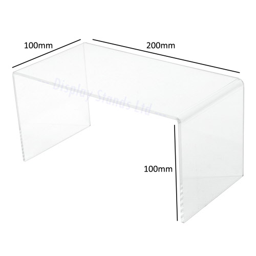 Acrylic Display Plinth - Riser for Shop Window and Counter Display in ...