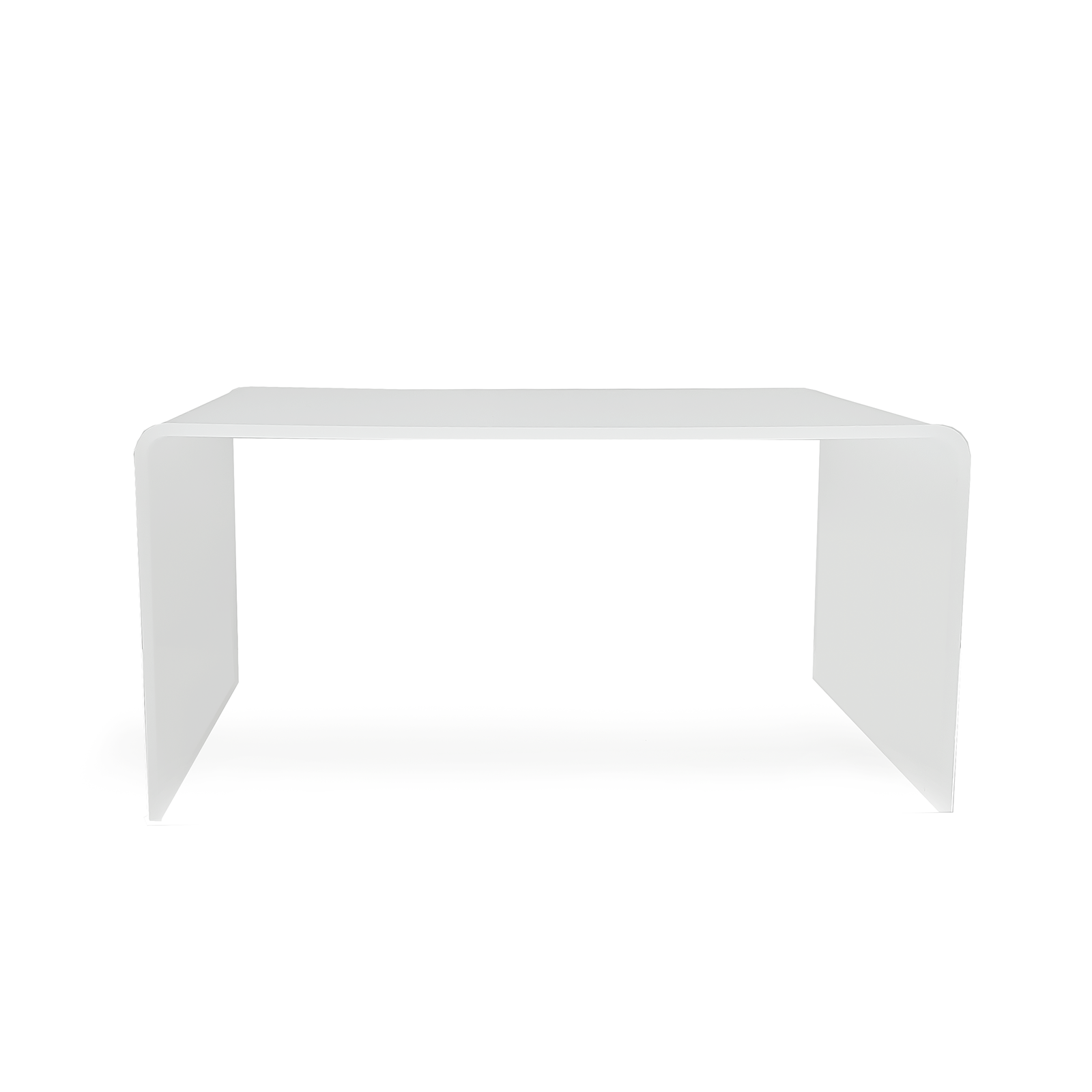 Opaque White Acrylic Plinth - 200x100x100mm Display Bridge Riser for ...