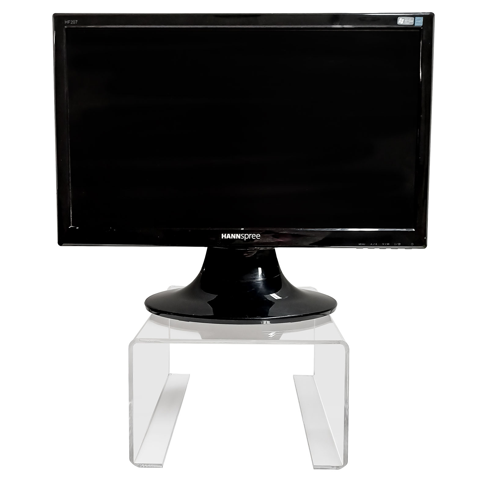 Acrylic Plinth - Heavy Duty 250mm Display Riser in High Impact Clear ...