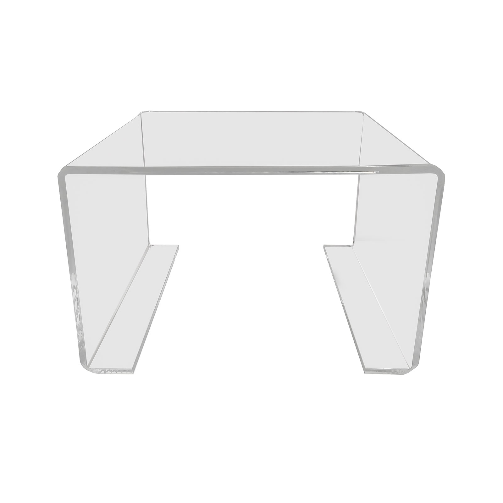 Acrylic Plinth - Heavy Duty 250mm Display Riser in High Impact Clear ...