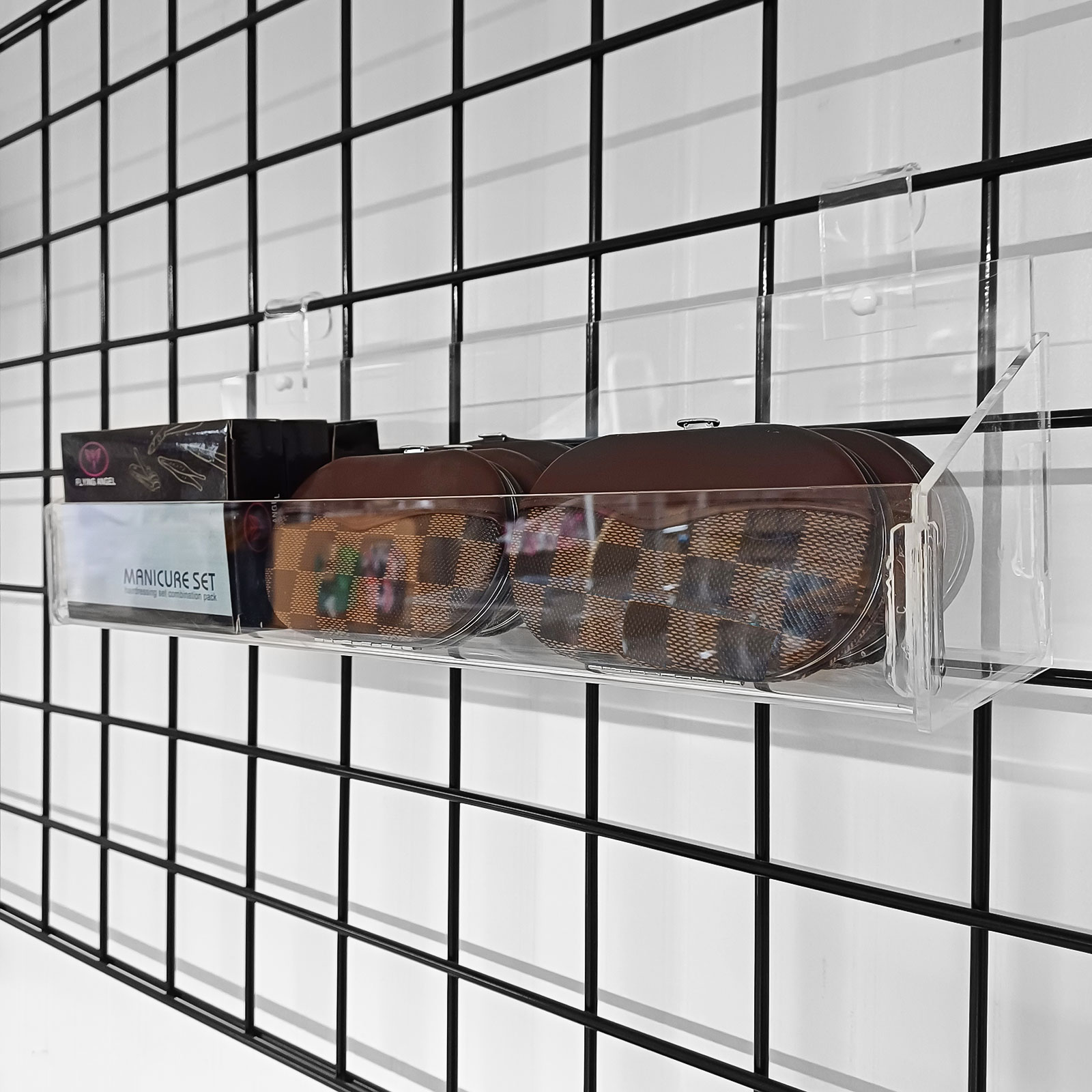 Acrylic Trough Dispenser For Slatwall, Gridwall or Countertop - 400mm ...