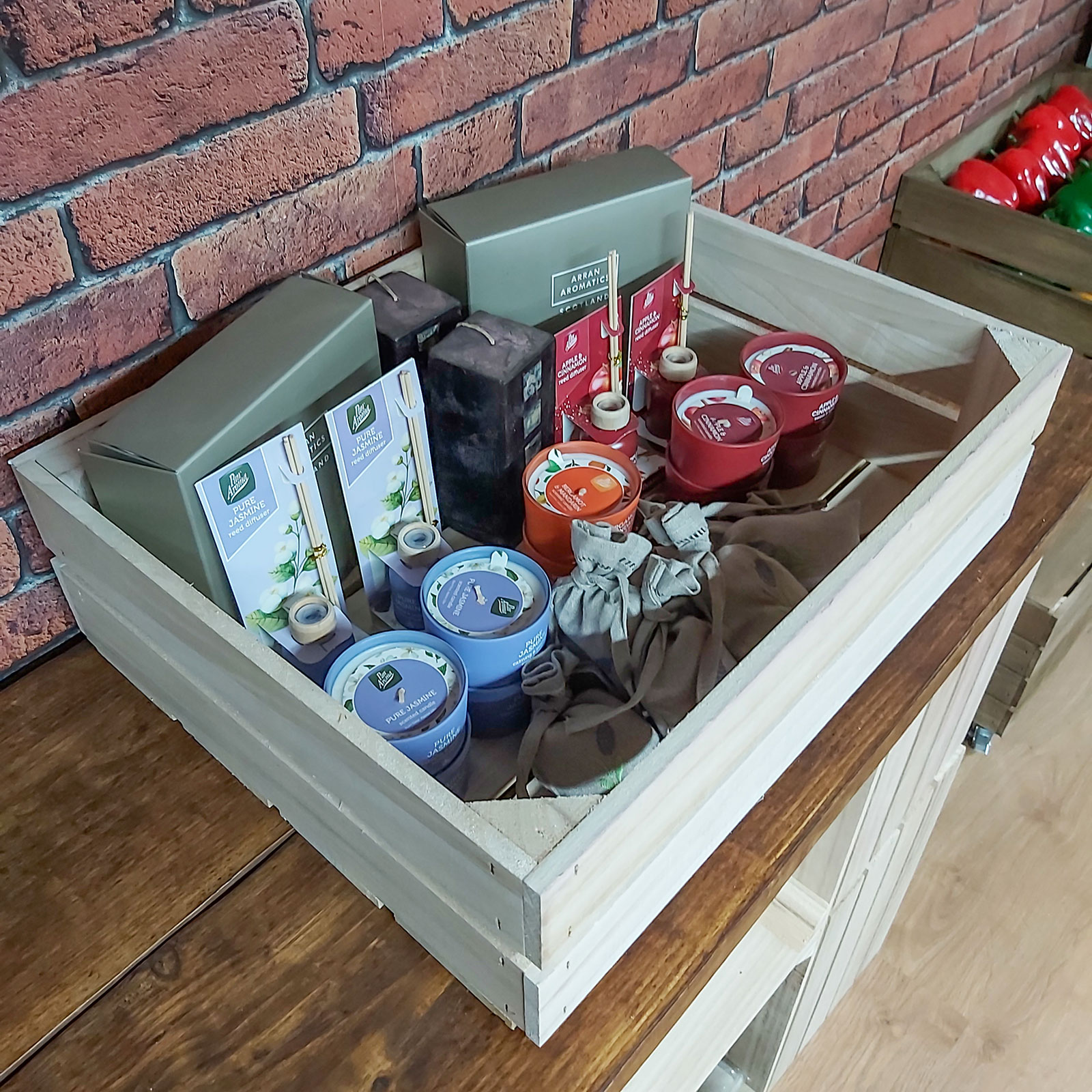 Half Crate - Display Storage Tray 500x400x155mm (HALFCRATE)