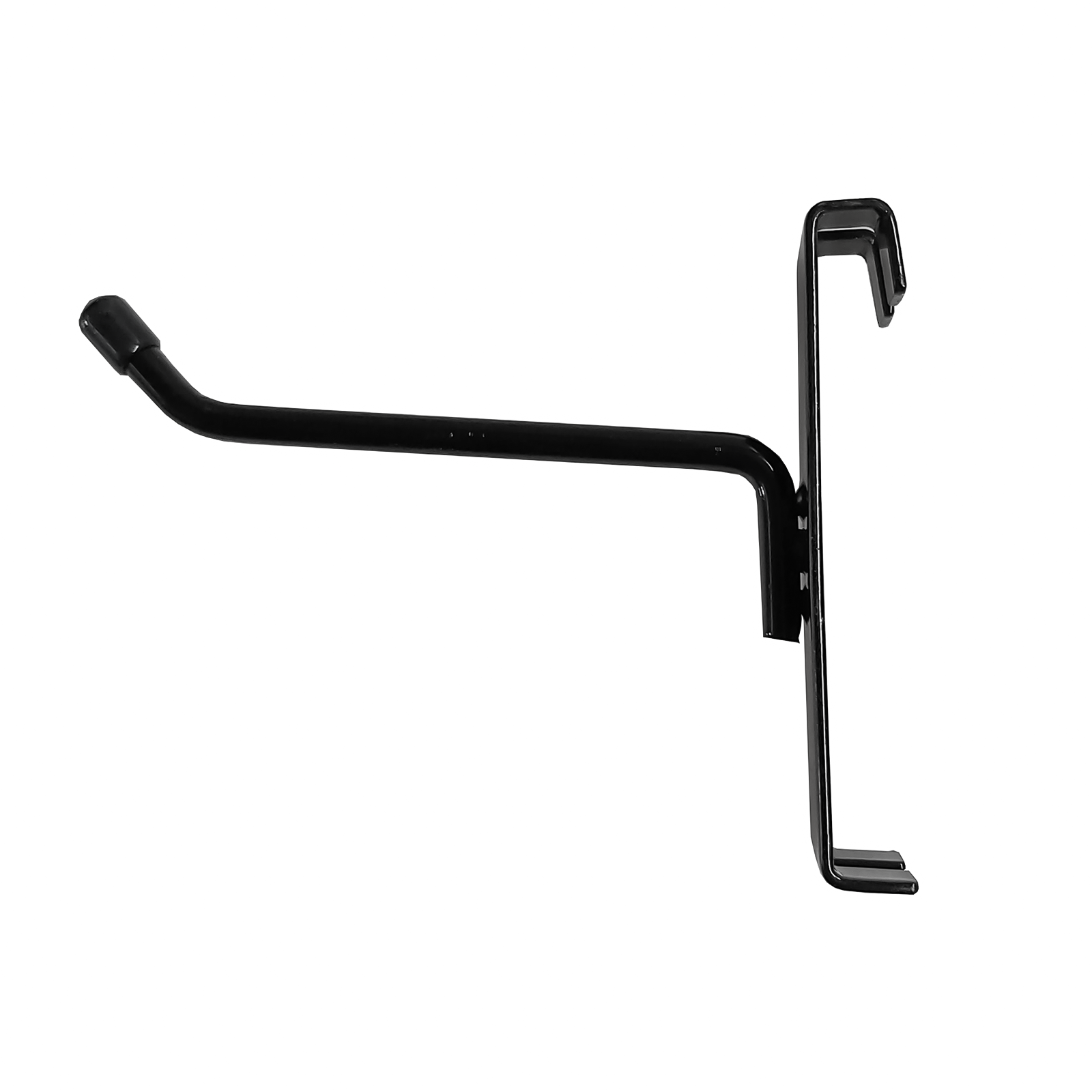 Grid Hooks - 100mm / 4inch Single Arm Prong in Black - Shop Fittings ...