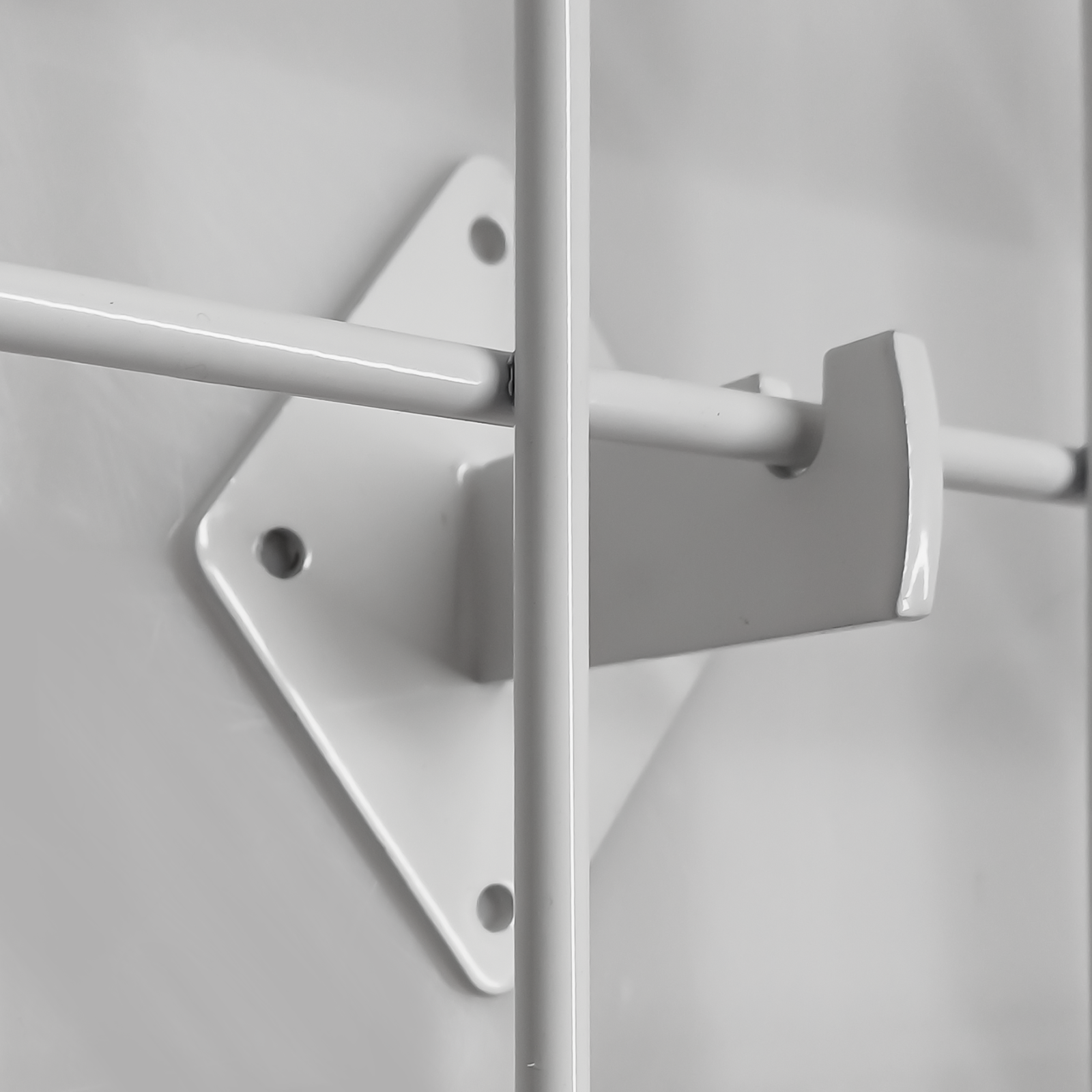 Grid Panel Bracket to Wall Mount Grid Display - 3 Finishes (J31)