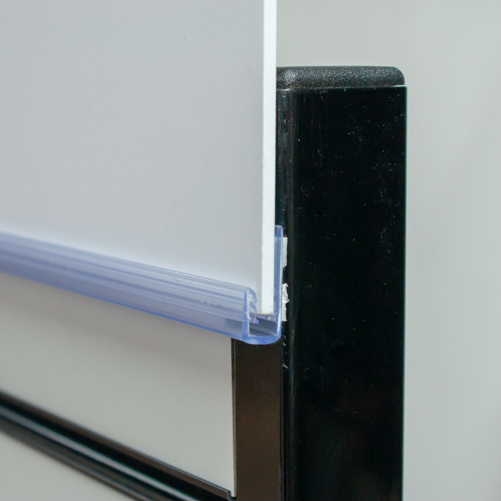 Header Sign Holder Clip - 1000mm Wide Super Grip Acrylic Designed for ...