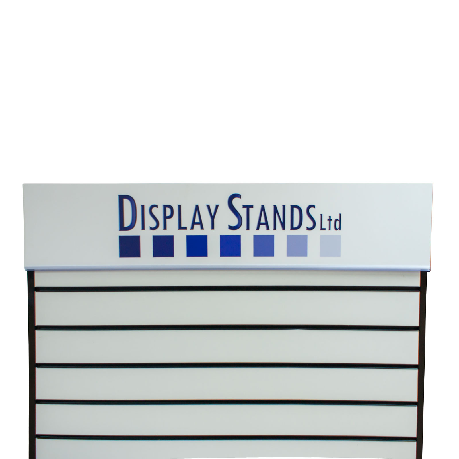 Freestanding Slatwall Unit - Wood Display 1000mm Wide in 6 Colours (K32 ...