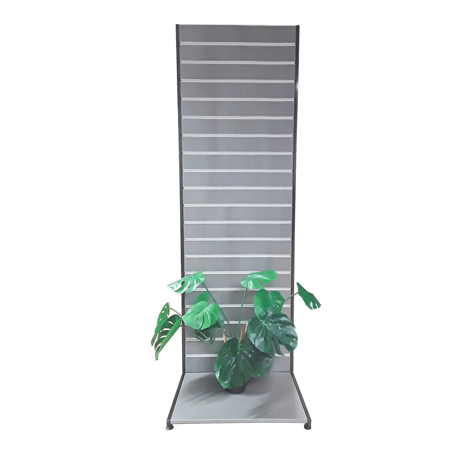 Freestanding Slatwall Unit - Wood Display 600mm Wide in 7 Colours (K32 ...