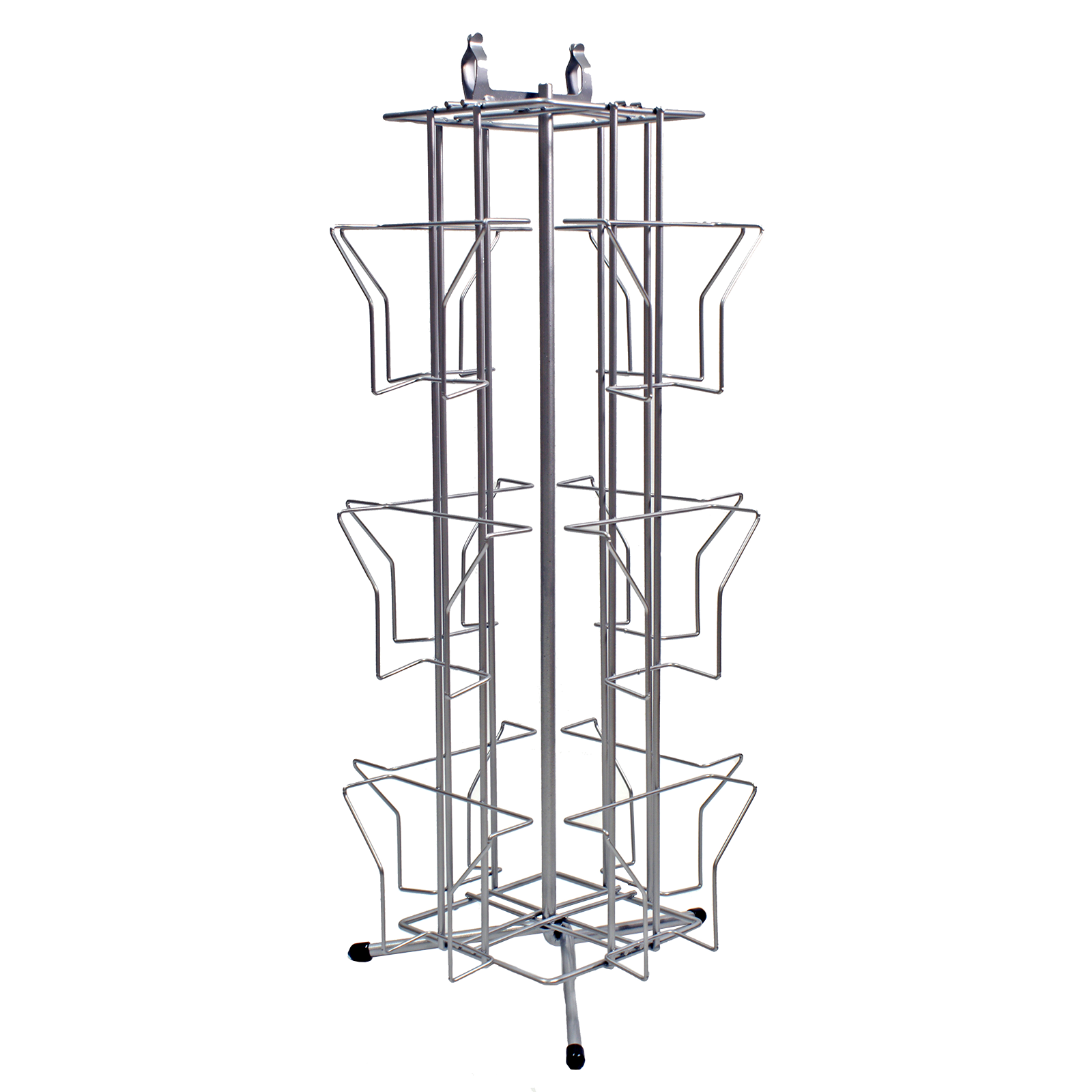 Greeting Card Stand - 7 x 5 Portrait - Rotating Counter Shop Display ...