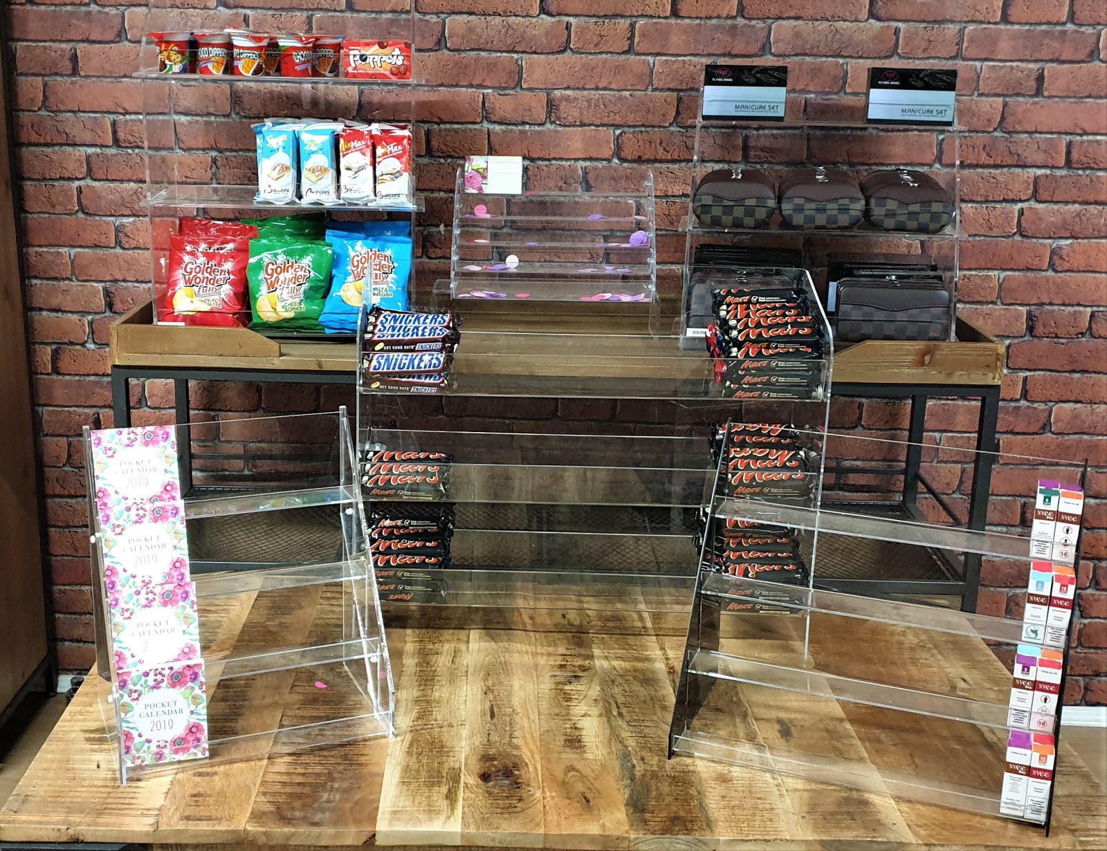 Acrylic Catering Displays