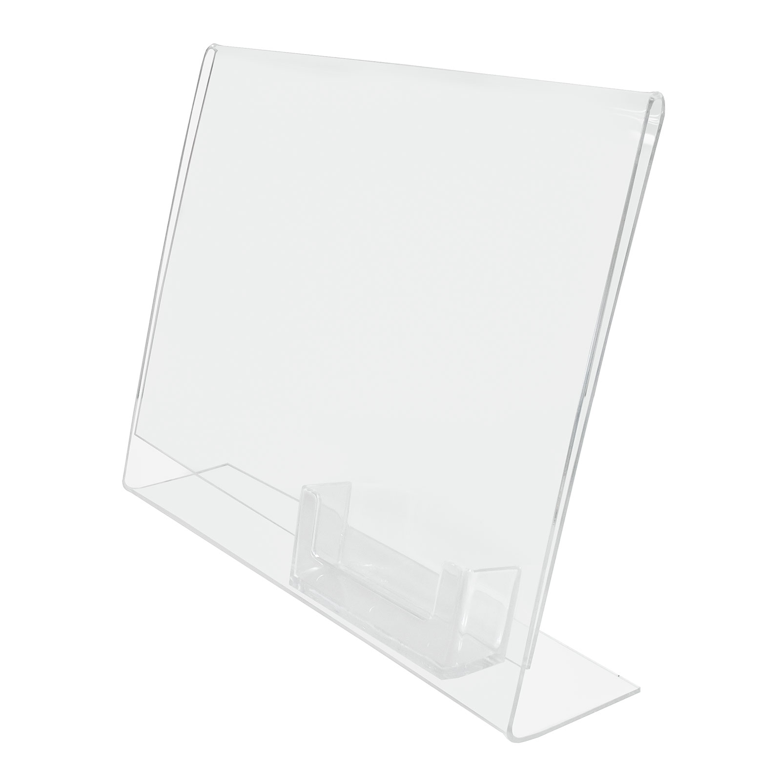 Menu Poster Holder Landscape Display - A4 Counter Display - Single ...