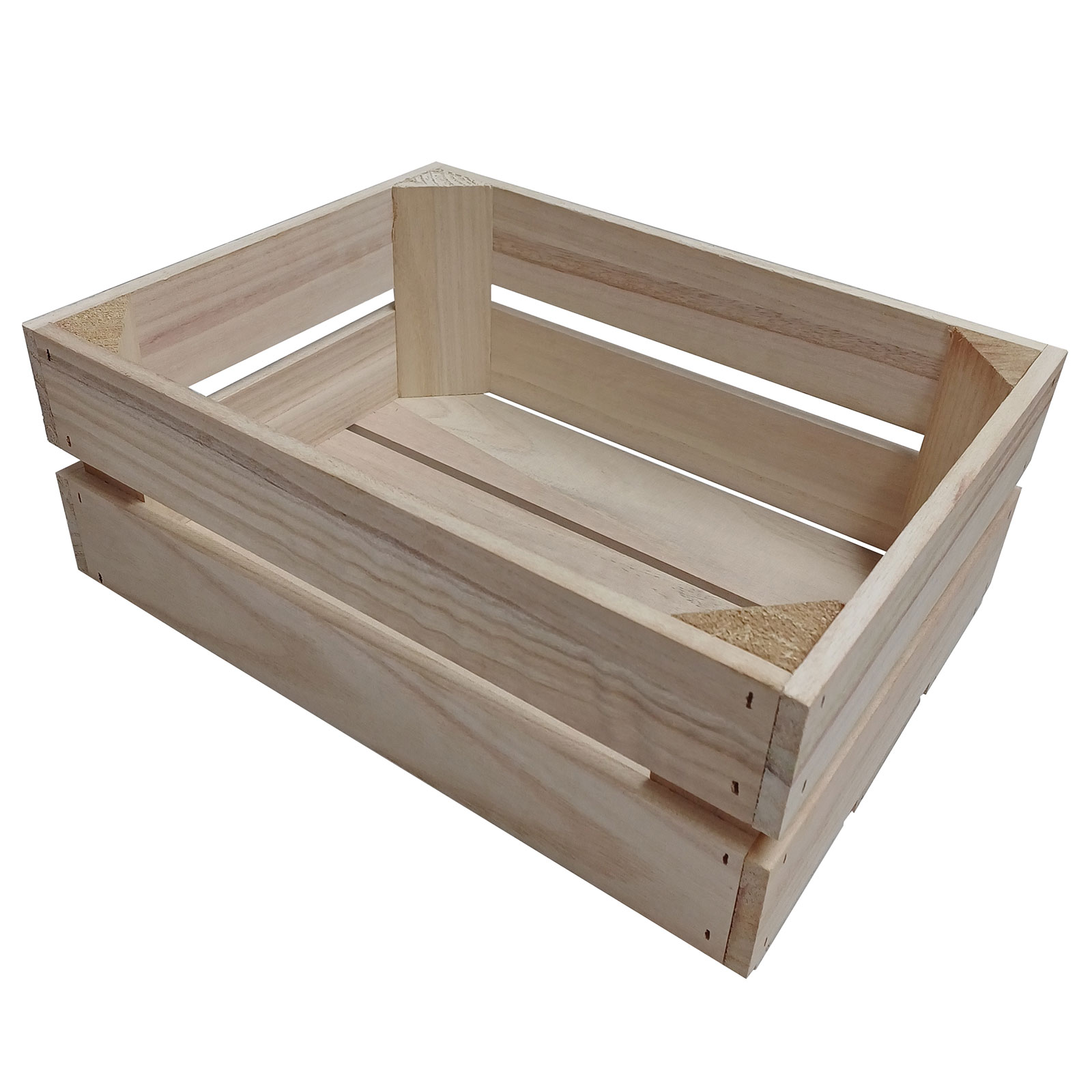 Small Crate Basket - Storage & Display 400x300x155mm (T101-CRATE)