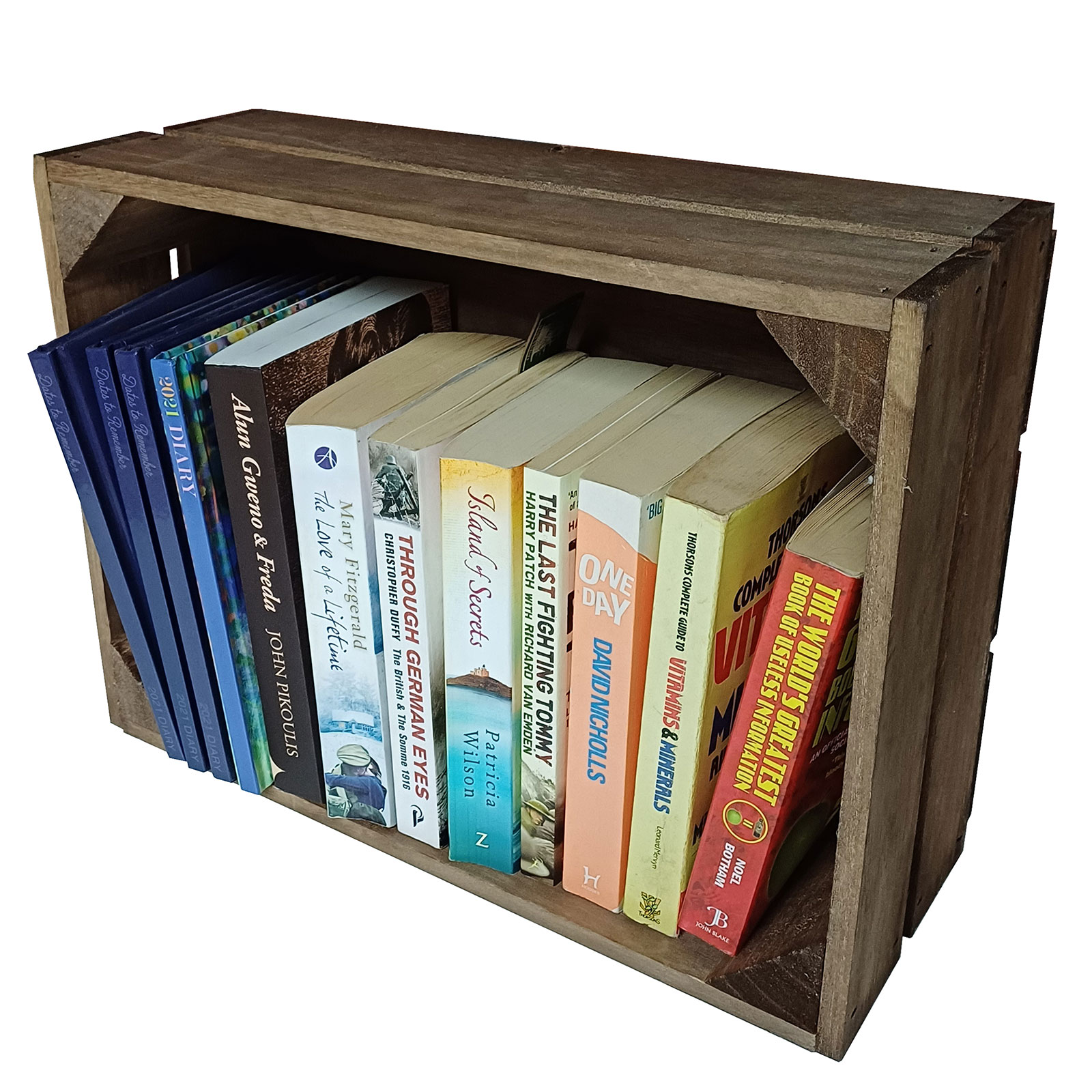 Small Crate Basket - Storage & Display 400x300x155mm (T102-CRATE)