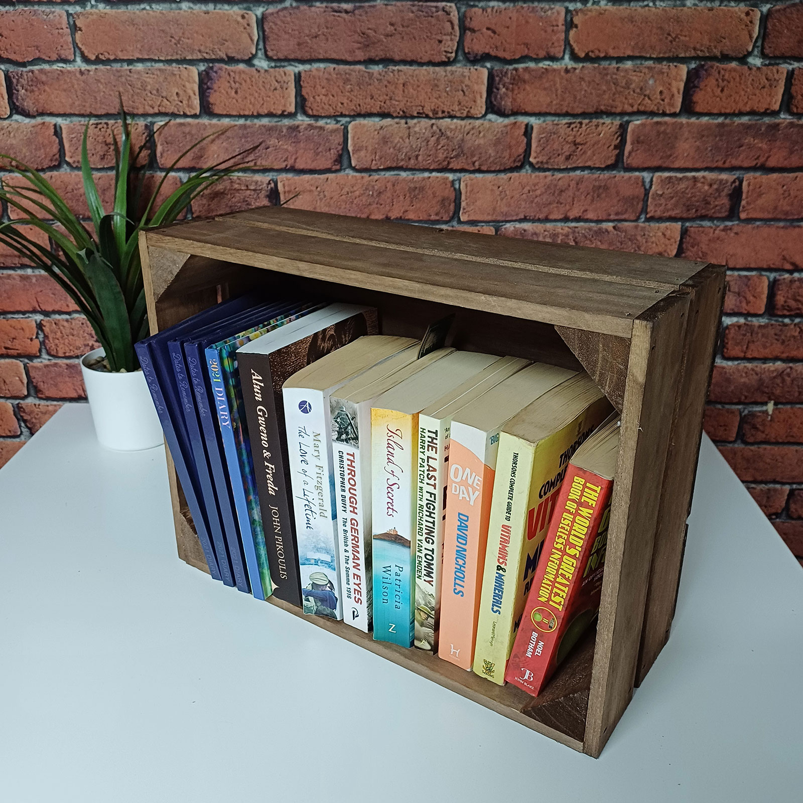 Small Crate Basket - Storage & Display 400x300x155mm (T102-CRATE)