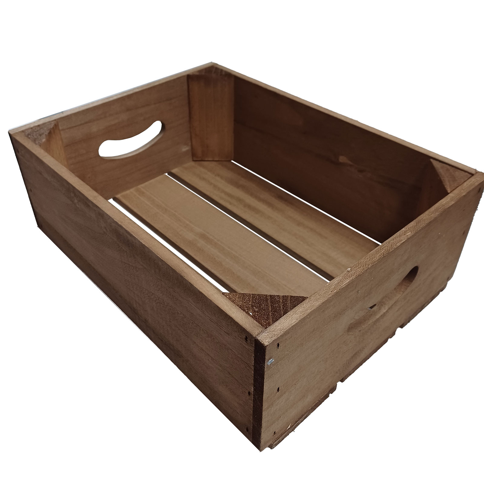 Bushel Box Style Crate Tray With Handles - Storage & Display ...