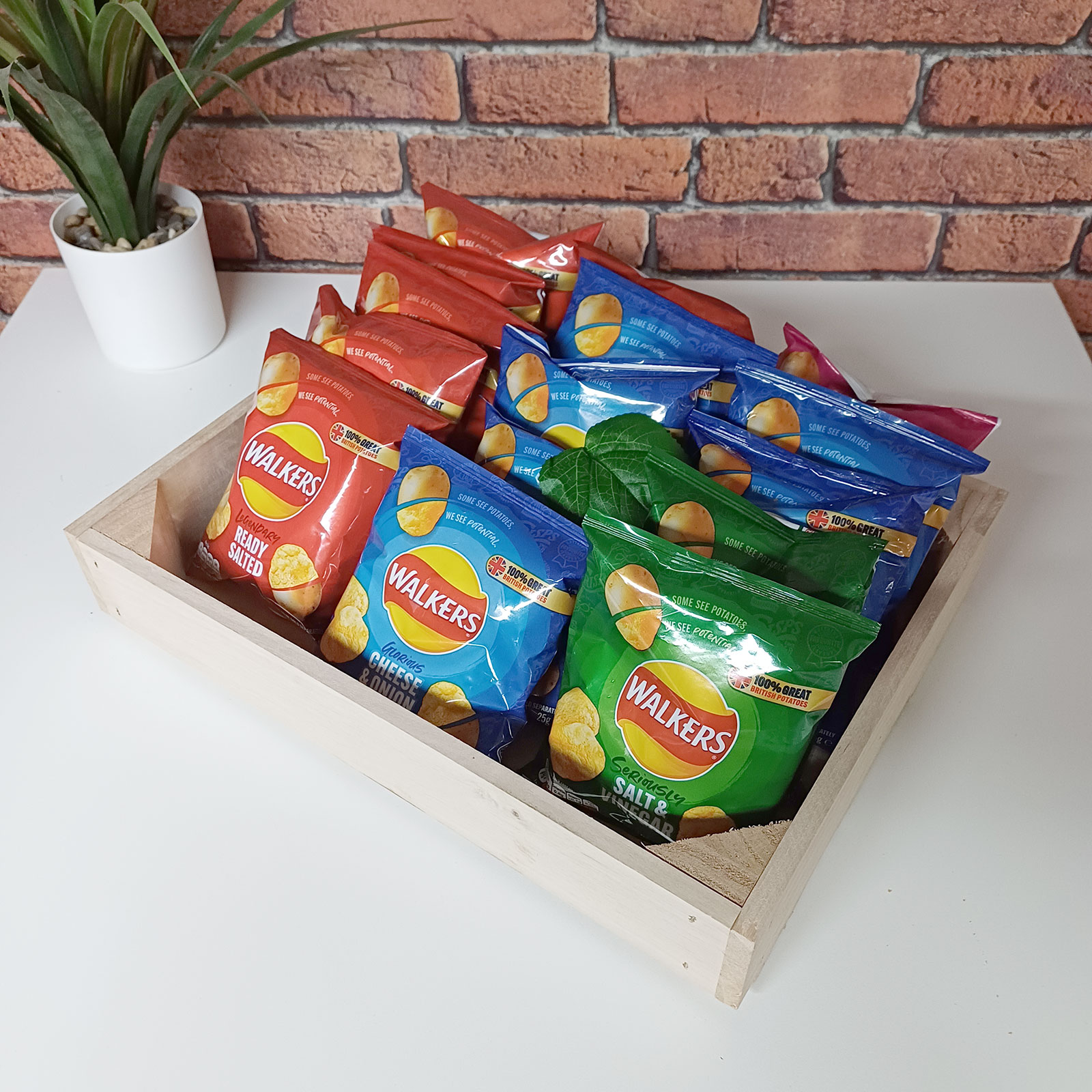 Small Crate Tray - Storage & Display 400x300x75mm (T105-CRATE)