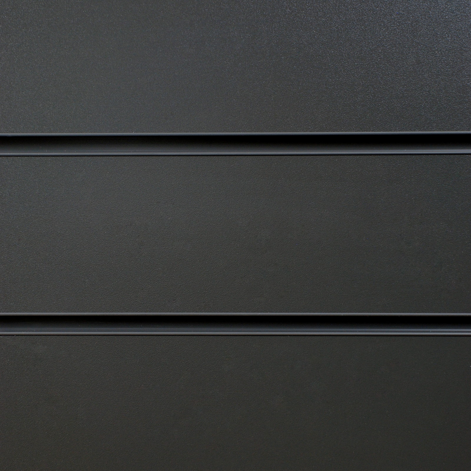 Graphite Grey Slatwall Panel 1200mm x 1200mm (Half size) Wall Mounted ...