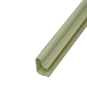 Cream PVC Inserts for Slatwall Panels (D10CRE)