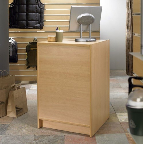 Retail Counter - Solid Wood Till Block - 600mm Wide (ETILL)