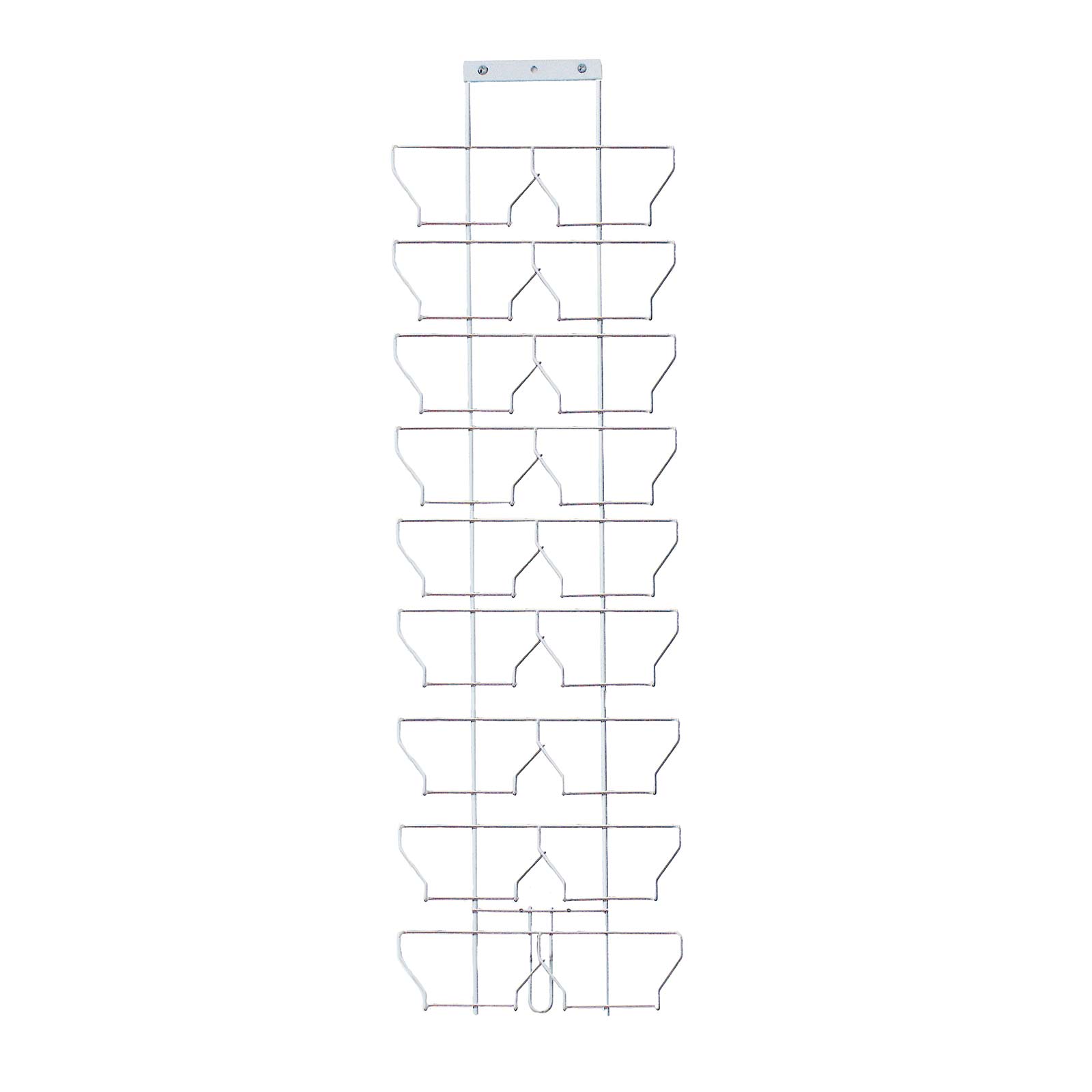 Wall Panel - 22 Portrait DL (99mm x 210mm) Pocket in White for Greeting ...