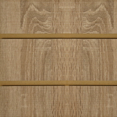 Rustic Oak Slatwall Panel 1200mm x 1200mm (Half size) Wall Mounted ...