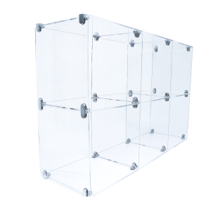 Modular Acrylic Cube Display System
