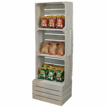 Crate Store - 4 Crate Tower Retail Display (CRATE/1)