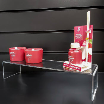 Acrylic Plinth - Display Risers to Fit Ikea Detolf Cabinet in 3 Colours ...